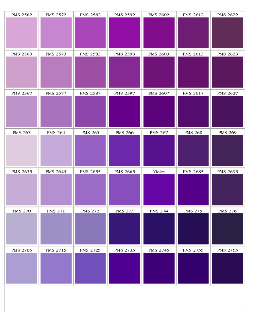 PMS-Farbpalette - PRO Merchandise